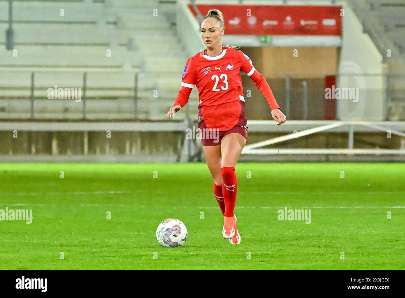 Alisha Lehmann (Schweiz, #23) SUI, Schweiz - Ungarn, UEFA Womens ...