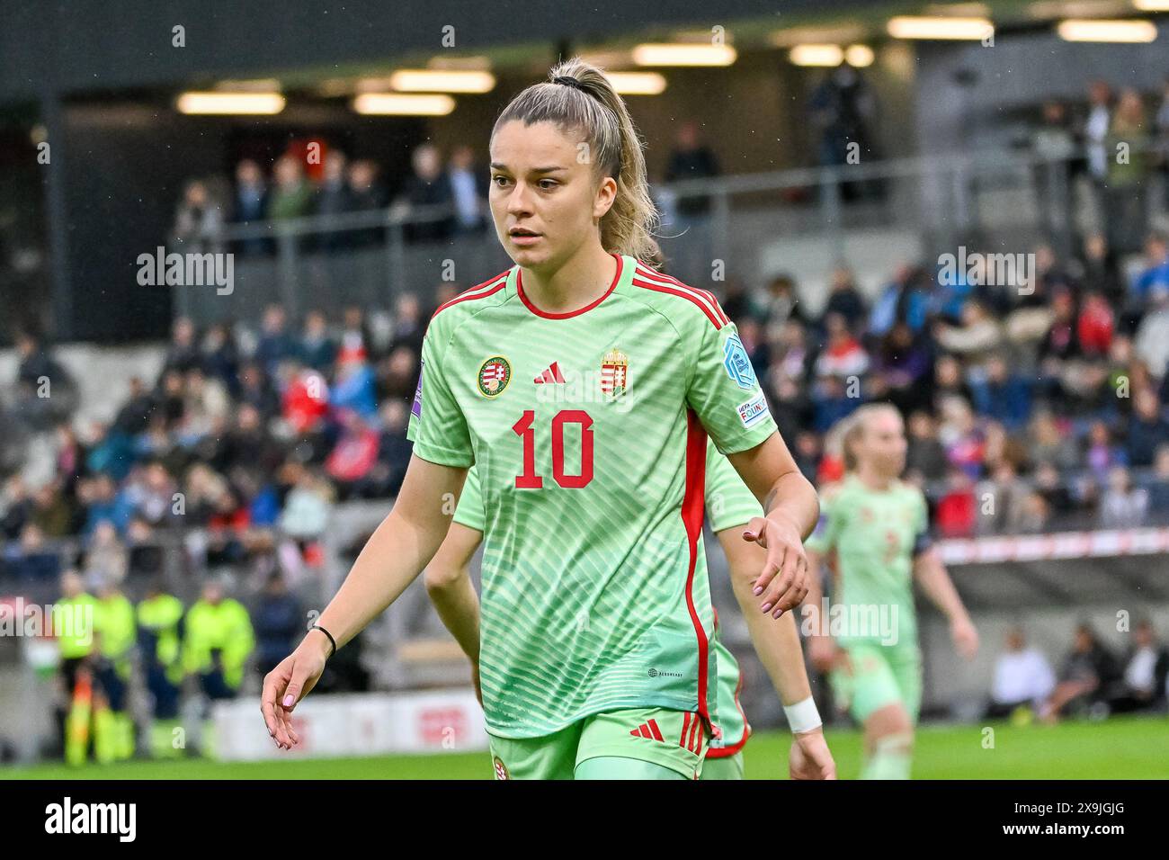 Anna Csiki (Ungarn, #10) SUI, Schweiz - Ungarn, UEFA Womens Qualifier ...