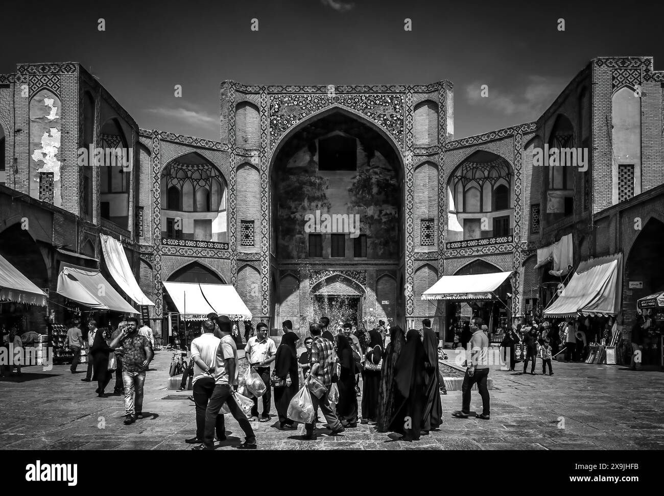 Isfahan antique market Stock Photo - Alamy