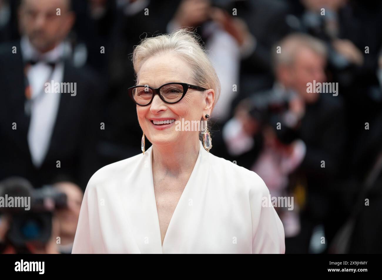 Cannes, France, May 14, 2024 - Meryl Streep attends at red carpet at 77 ...