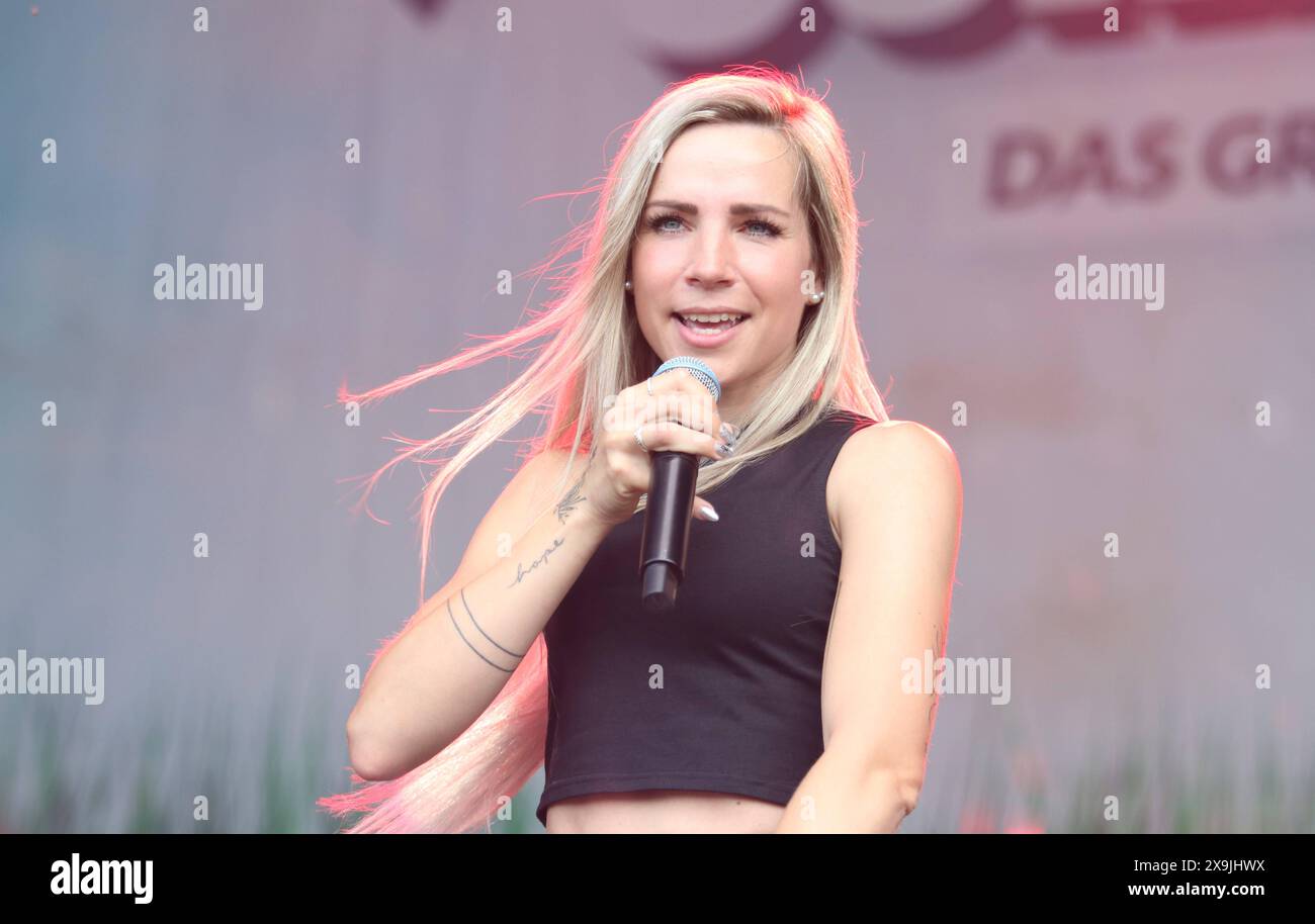 Sängerin Sophia Venus SchlagerOlymp 2024 am 01.06.2024 Zentraler ...