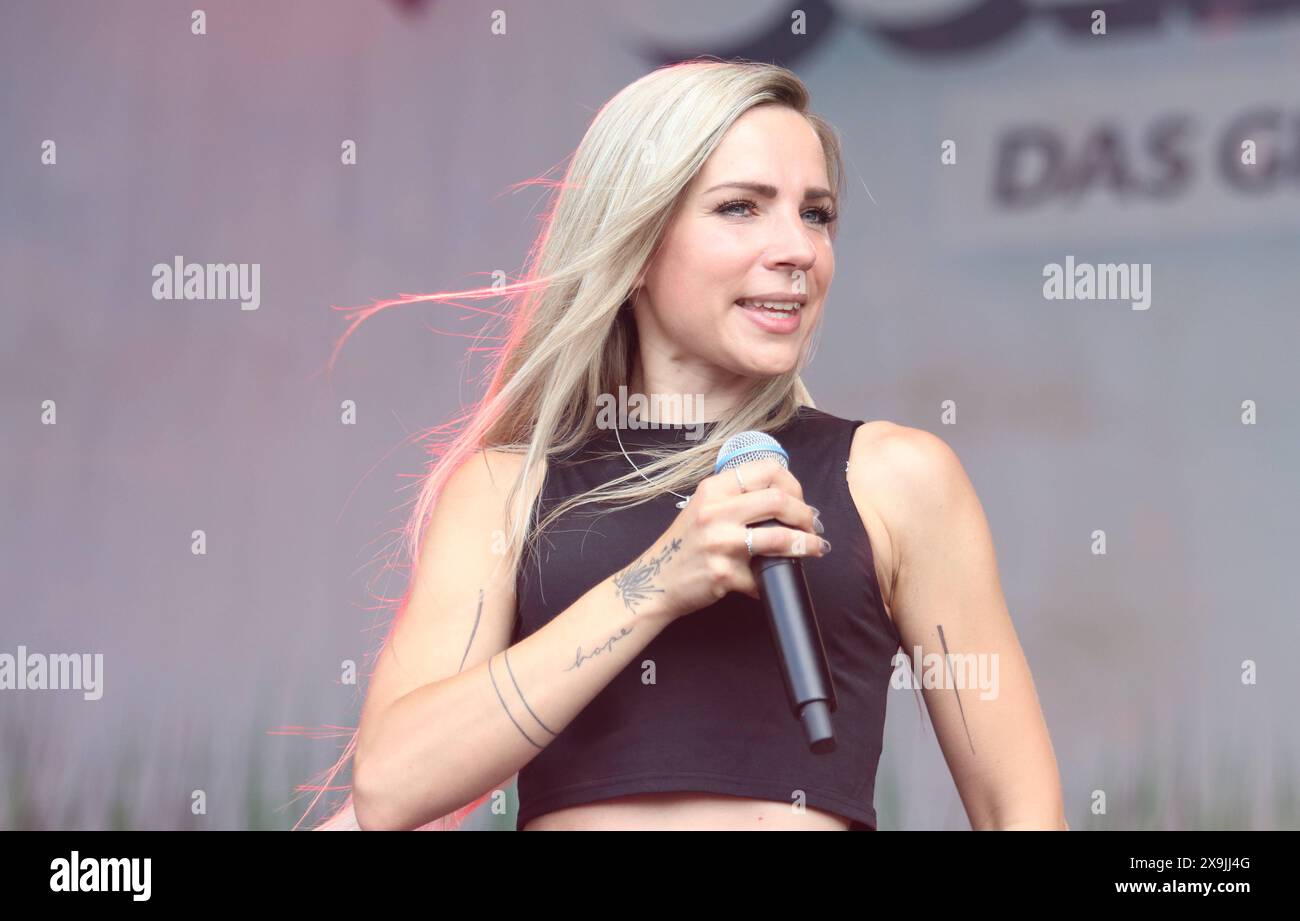 Sängerin Sophia Venus SchlagerOlymp 2024 am 01.06.2024 Zentraler ...