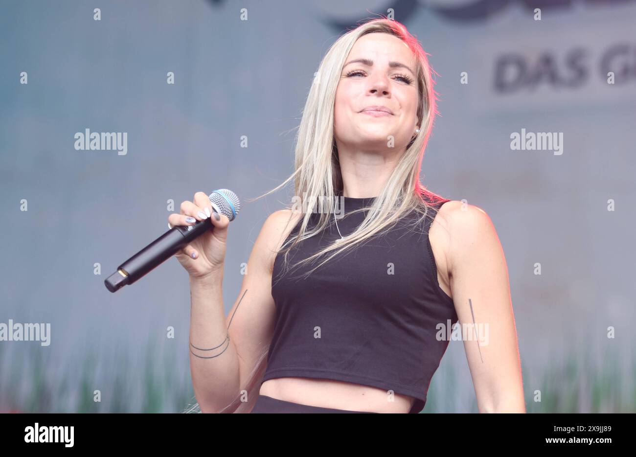 Sängerin Sophia Venus SchlagerOlymp 2024 am 01.06.2024 Zentraler ...