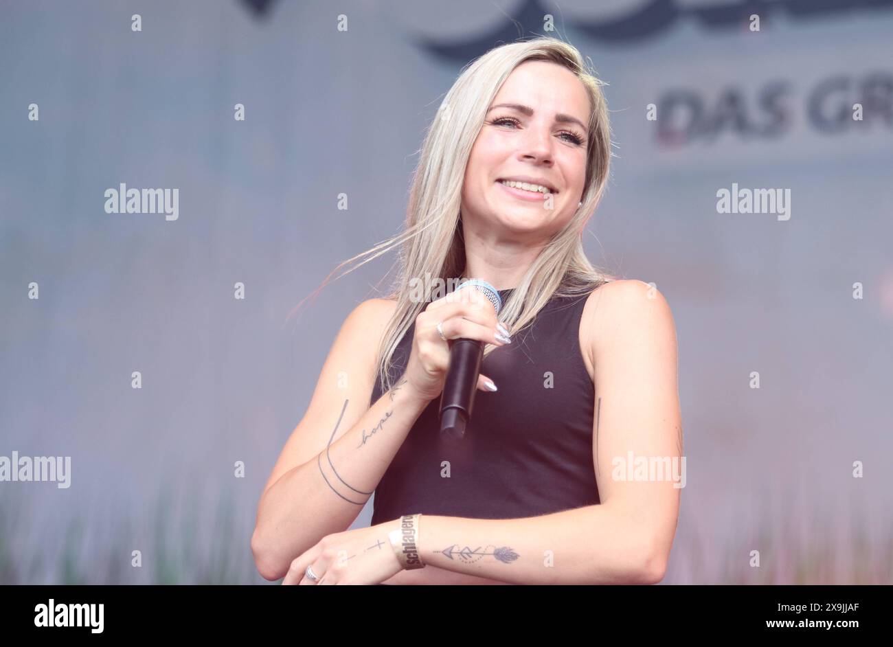Sängerin Sophia Venus SchlagerOlymp 2024 am 01.06.2024 Zentraler ...