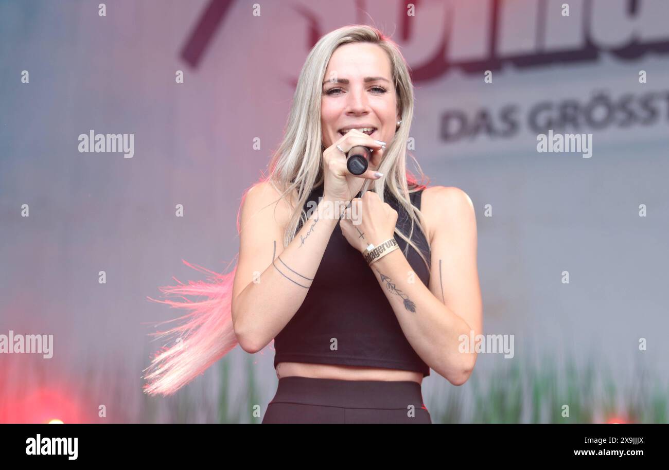 Sängerin Sophia Venus SchlagerOlymp 2024 am 01.06.2024 Zentraler ...