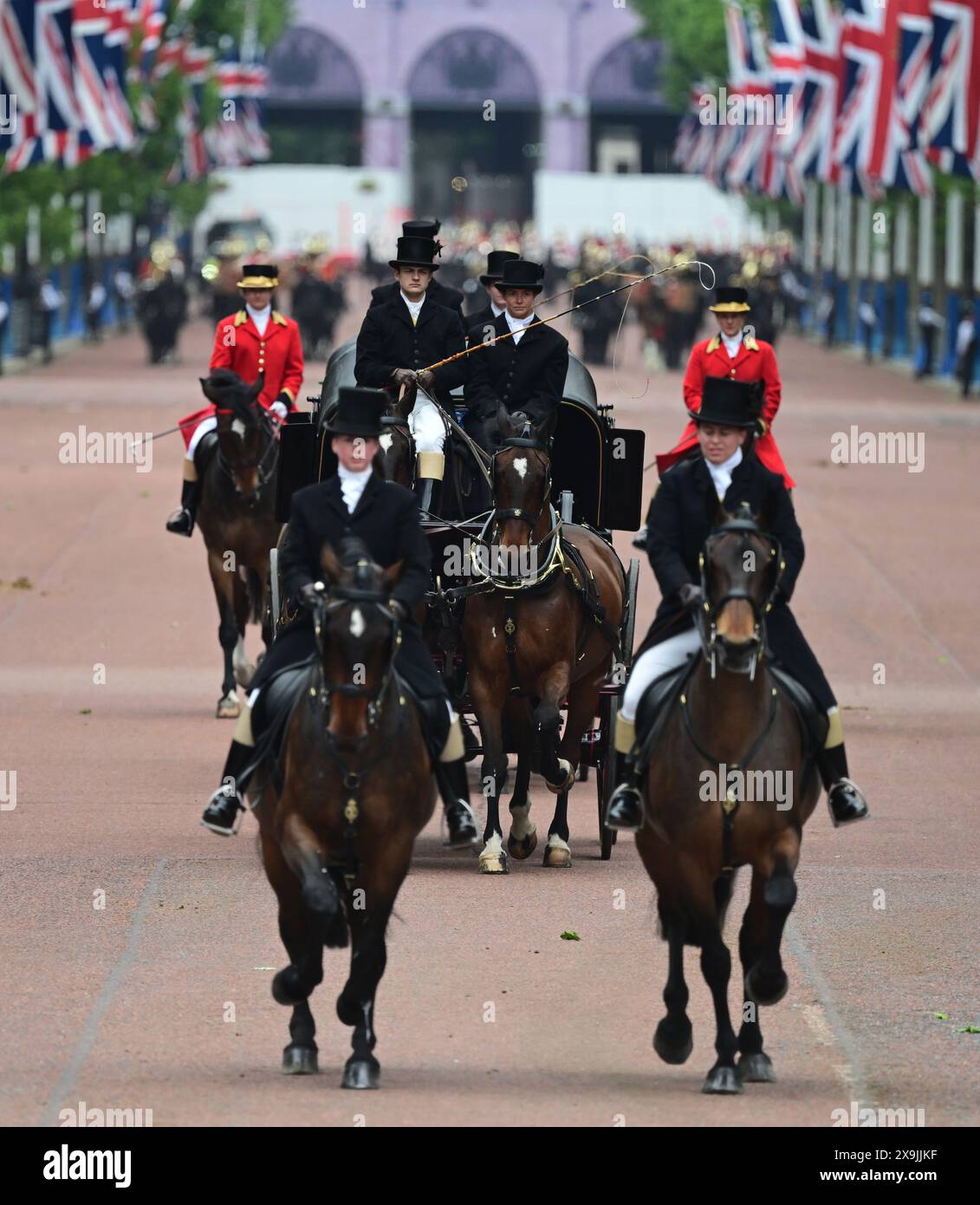 Queen Victoria Memorial, London, UK. 1st June, 2024. The Major General ...