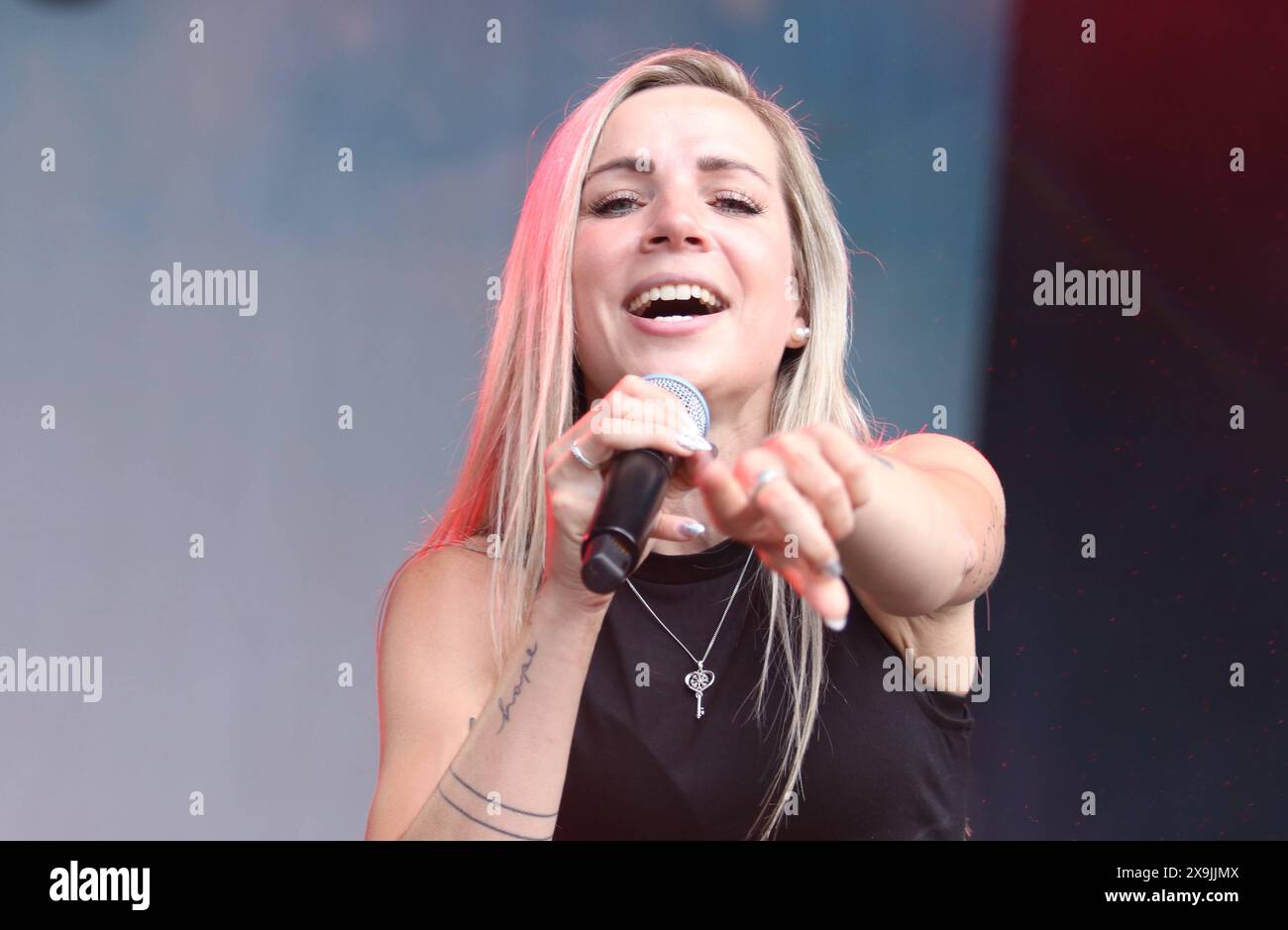 Sängerin Sophia Venus SchlagerOlymp 2024 am 01.06.2024 Zentraler ...