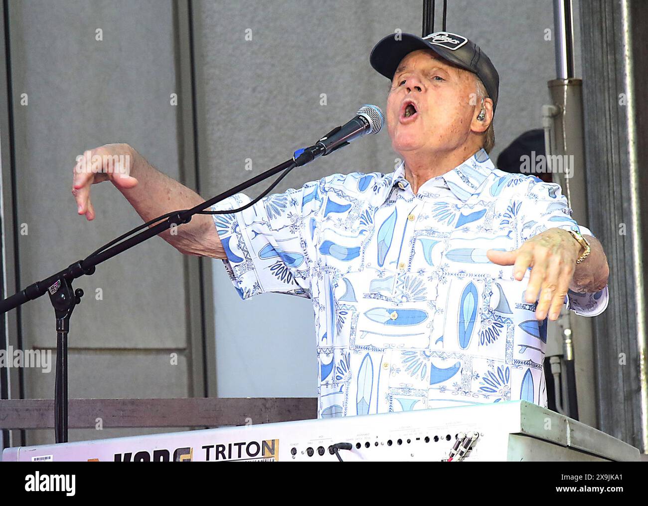 New York, NY, USA. 31st May, 2024. Bruce Johnston pictured as The Beach ...