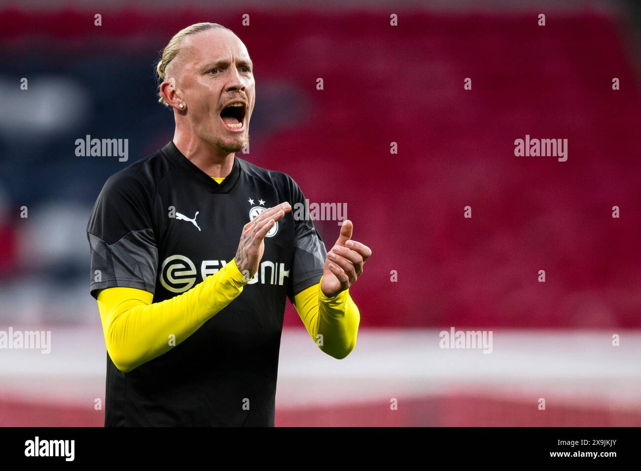 London, United Kingdom. 31 May 2024. Marius Wolf of Borussia Dortmund ...