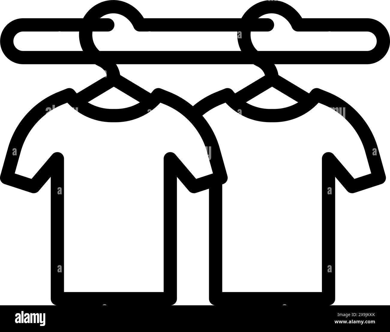 Wardrobe rod Stock Vector Images - Alamy