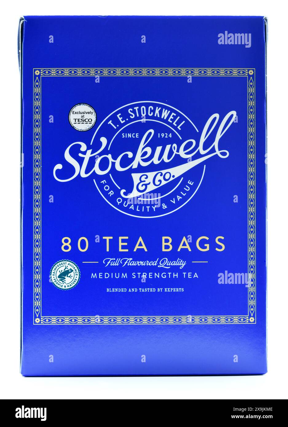 Tesco tea bags Stock Photo - Alamy