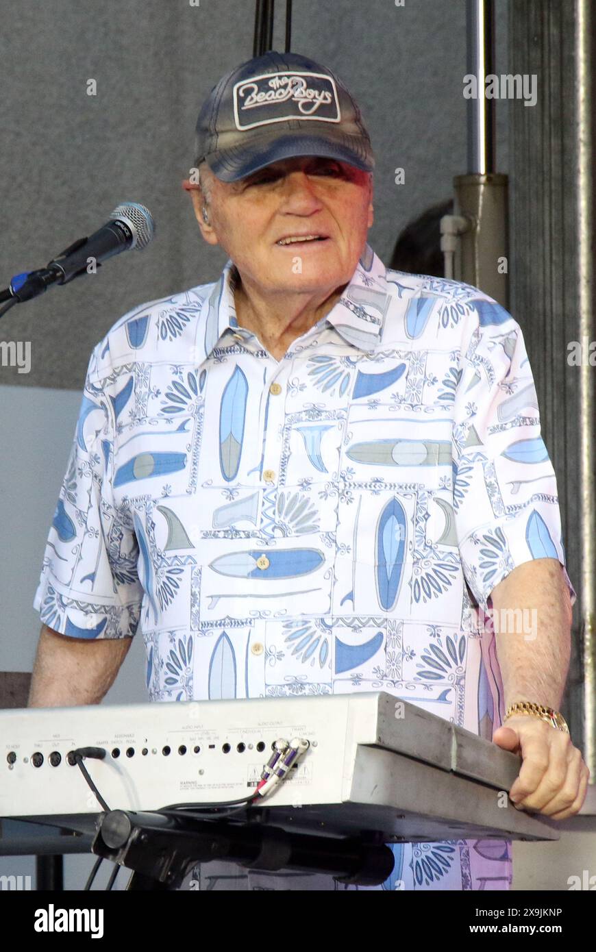 New York, NY, USA. 31st May, 2024. Bruce Johnston pictured as The Beach ...