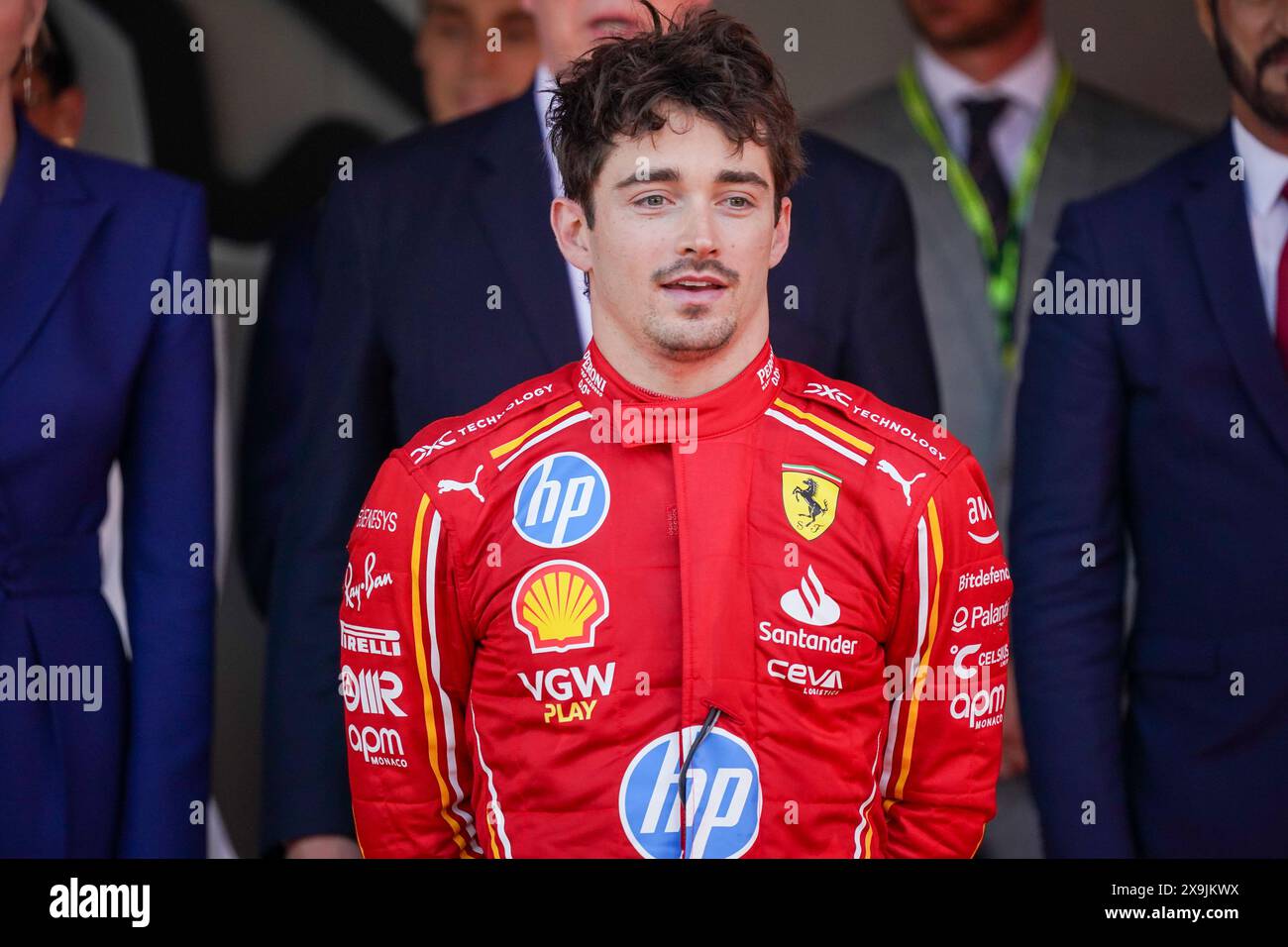 Montecarlo, Monaco. 26 May, 2024. Charles Leclerc of Monaco driving the ...