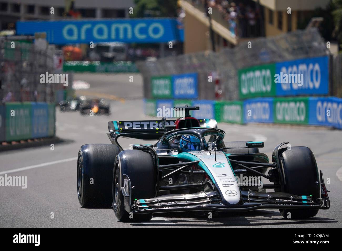 Montecarlo, Monaco. 26 May, 2024. George Russell of uk driving the (63 ...