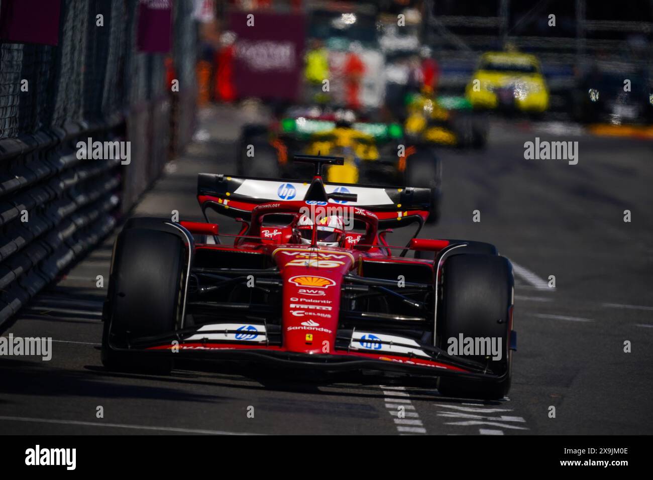Montecarlo, Monaco. 26 May, 2024. Charles Leclerc of Monaco driving the ...