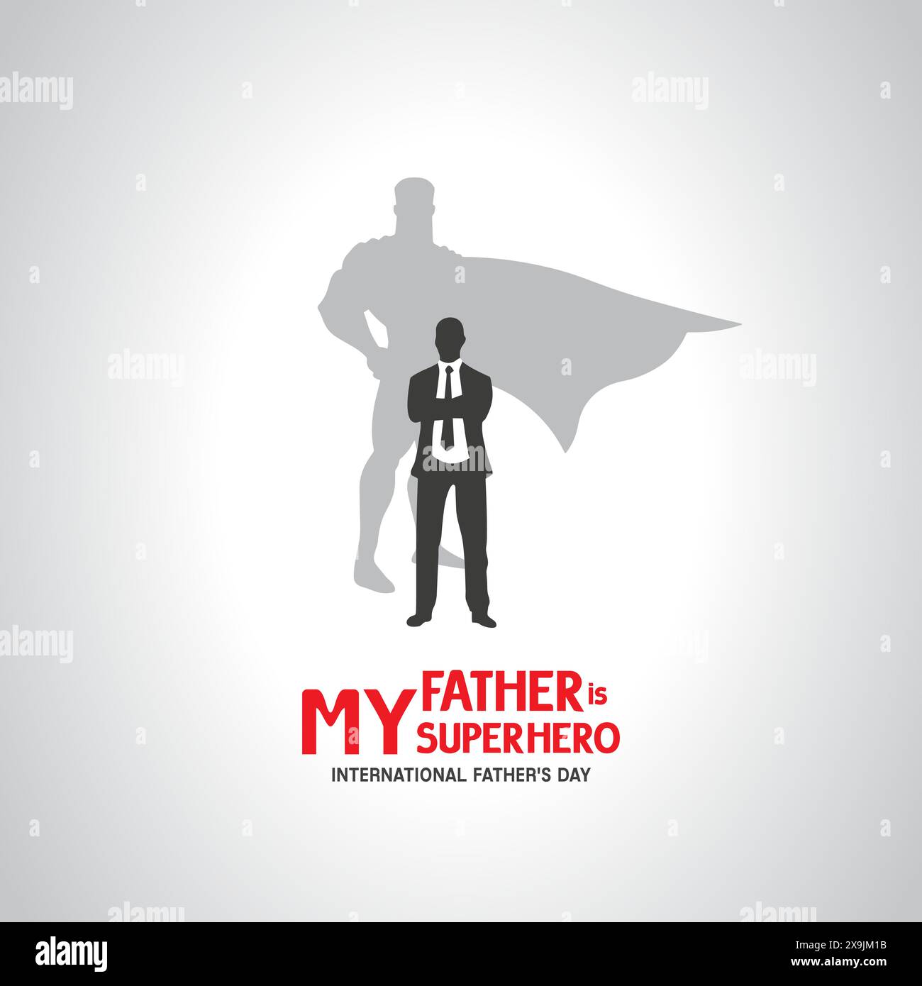 Father's Day creative typography logo lettering symbol of love care ...