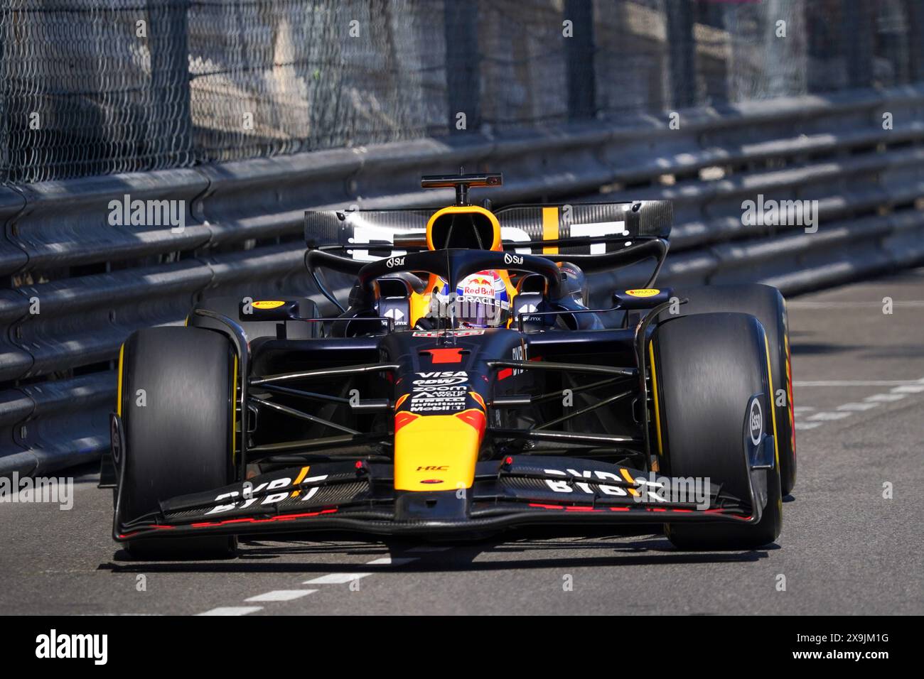 Montecarlo, Monaco. 26 May, 2024. Max Verstappen of Netherlands driving ...