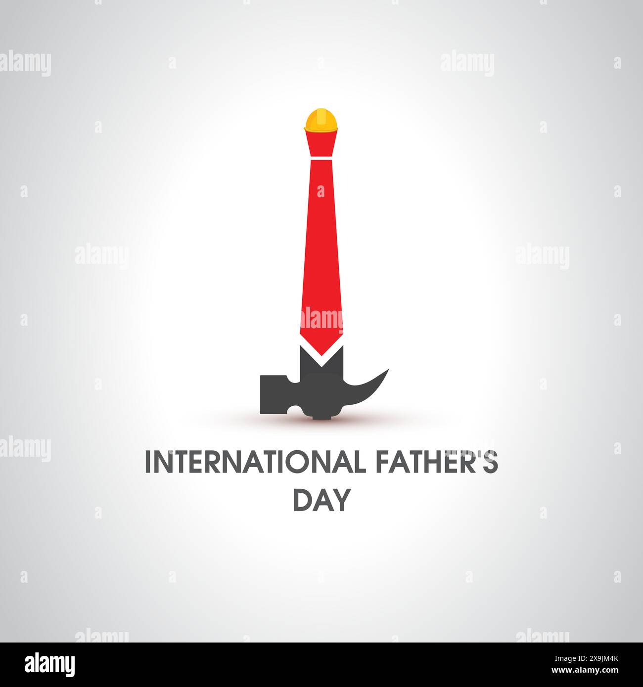 Father's Day creative typography logo lettering symbol of love care ...