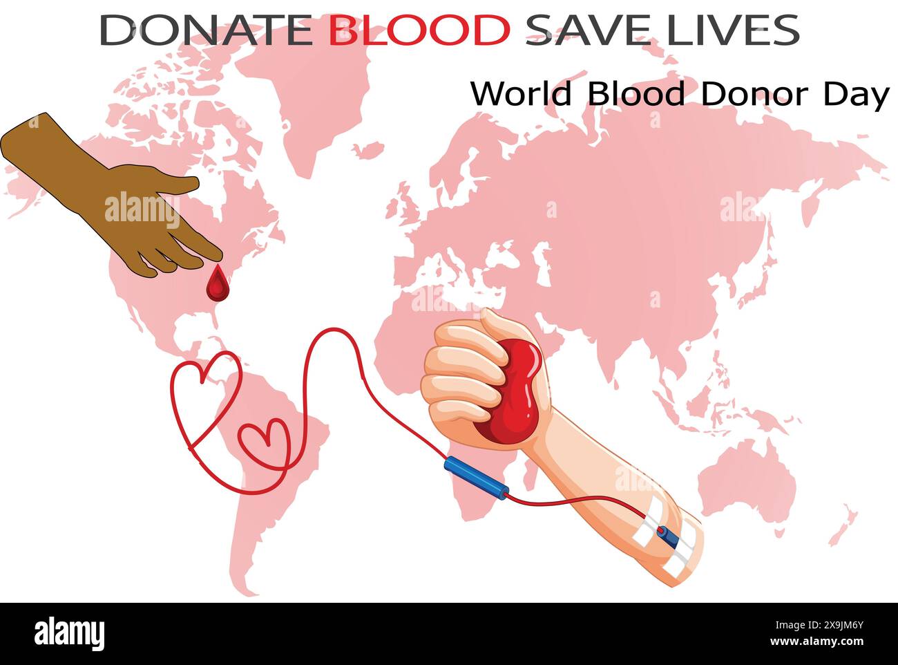 World Blood Donor Day. Give blood save life. June 14. world blood donor ...