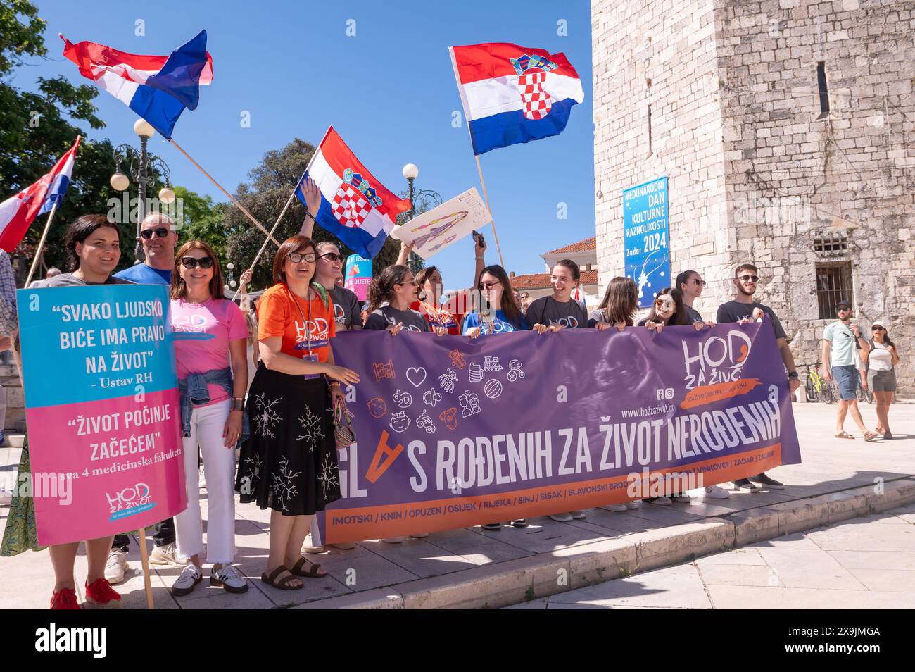 The fourth Walk for Life started on June 1, 2024 in Zadar, Croatia. The ...