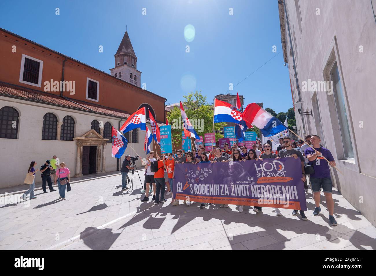 The fourth Walk for Life started on June 1, 2024 in Zadar, Croatia. The ...