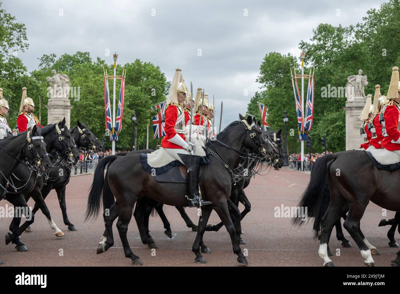 Queen Victoria Memorial, London, UK. 1st June, 2024. The Major General ...