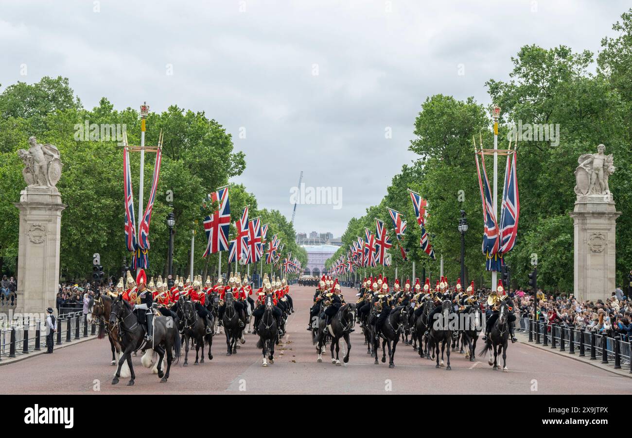 Queen Victoria Memorial, London, UK. 1st June, 2024. The Major General ...
