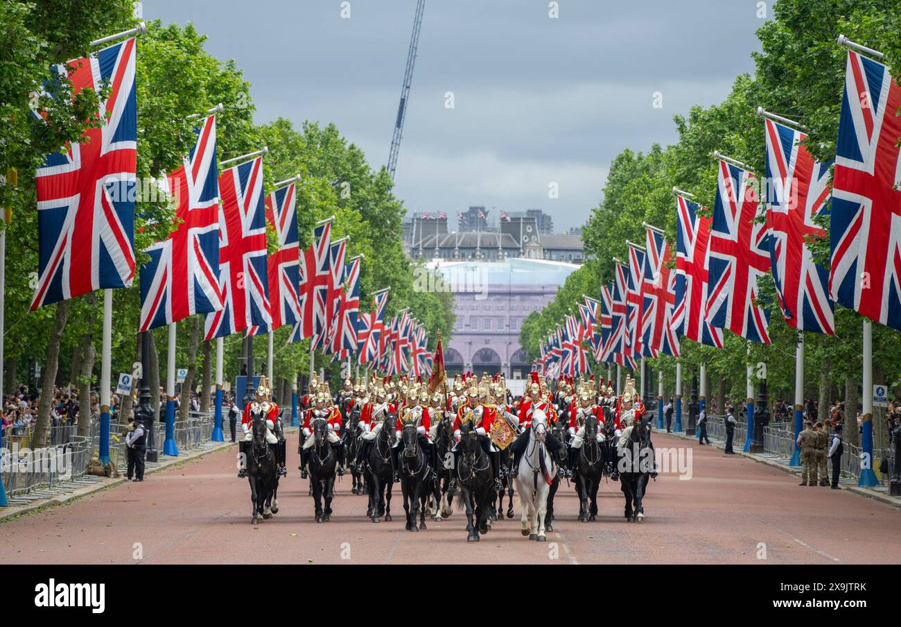 Queen Victoria Memorial, London, UK. 1st June, 2024. The Major General ...
