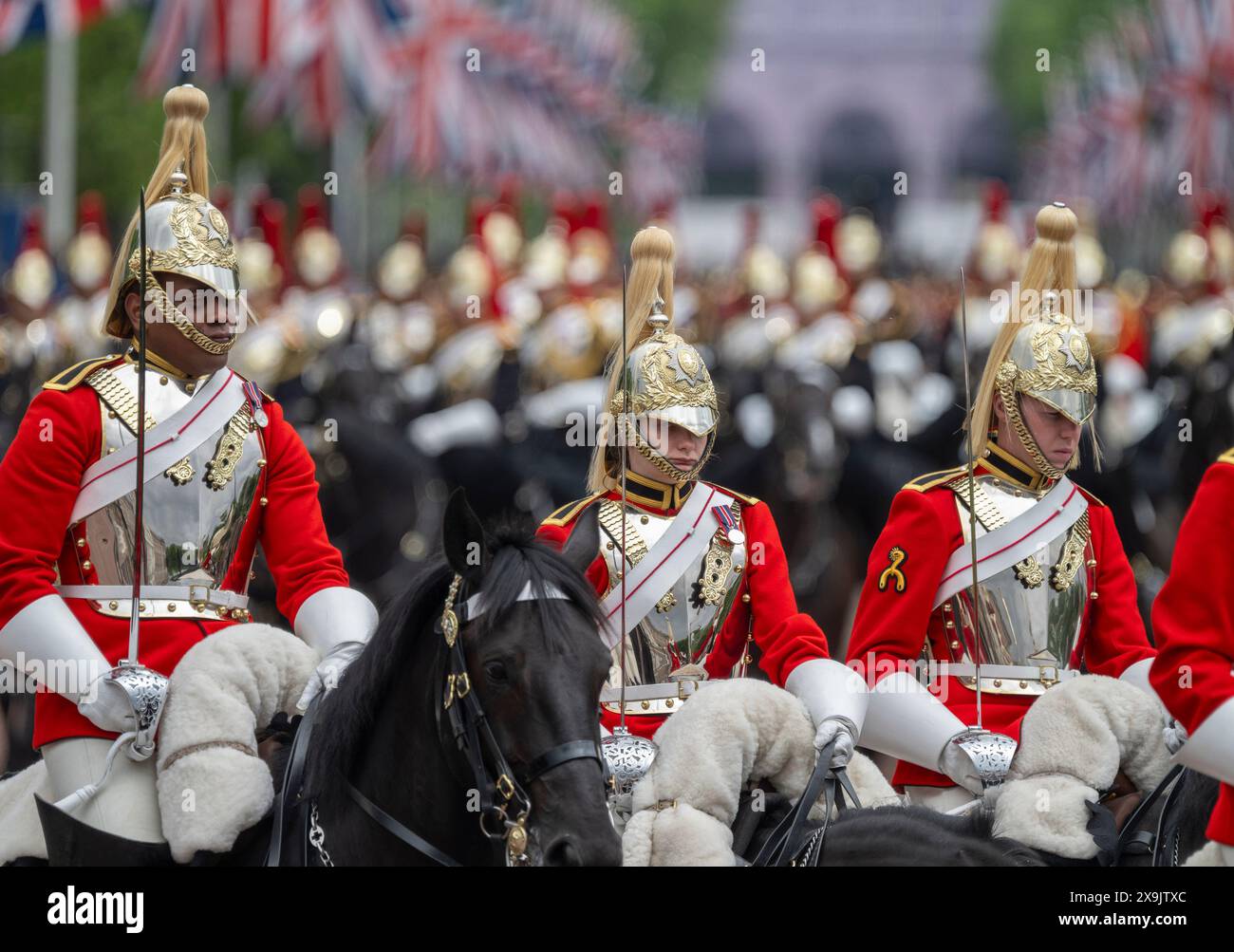 Queen Victoria Memorial, London, UK. 1st June, 2024. The Major General ...