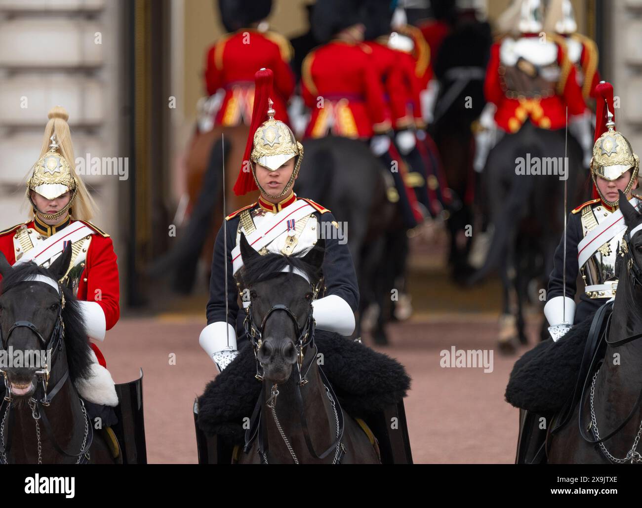 Queen Victoria Memorial, London, UK. 1st June, 2024. The Major General ...