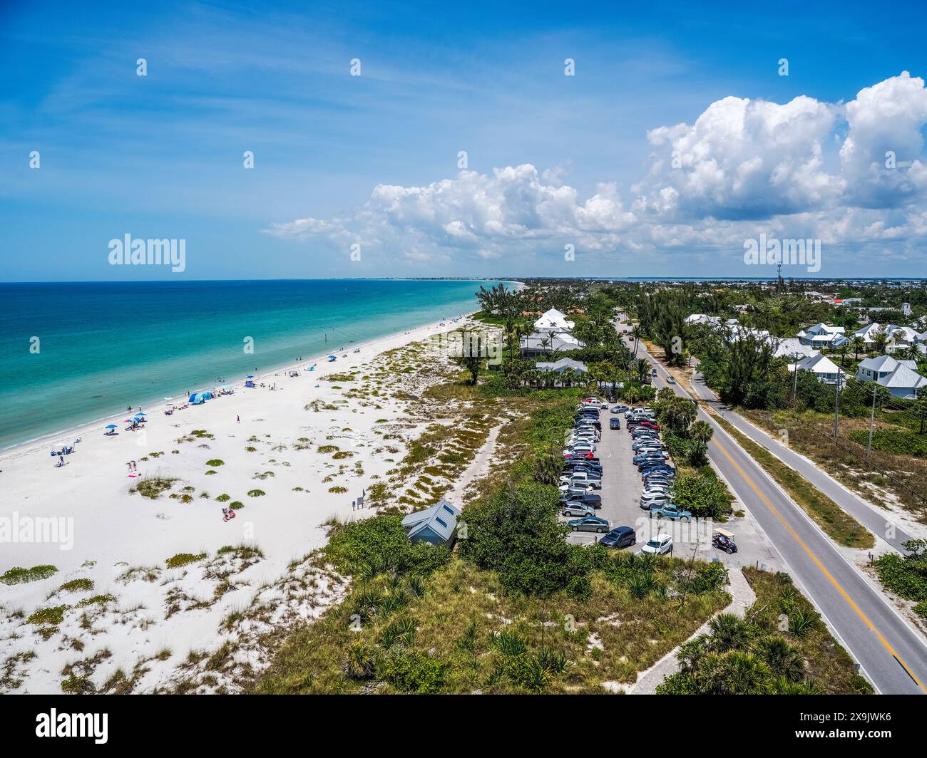 Gasparilla Island from the top of the Gasparilla Island Lighthouse in ...