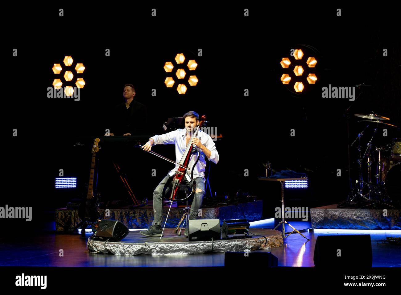 Hauser performs in Hollywood, Florida on May 31, 2024. The performance ...