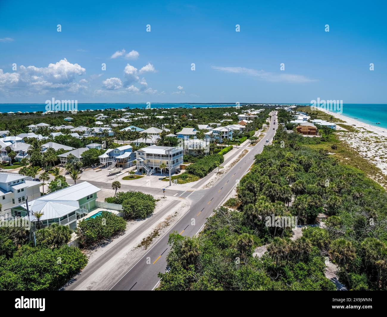 Gasparilla Island from the top of the Gasparilla Island Lighthouse in ...