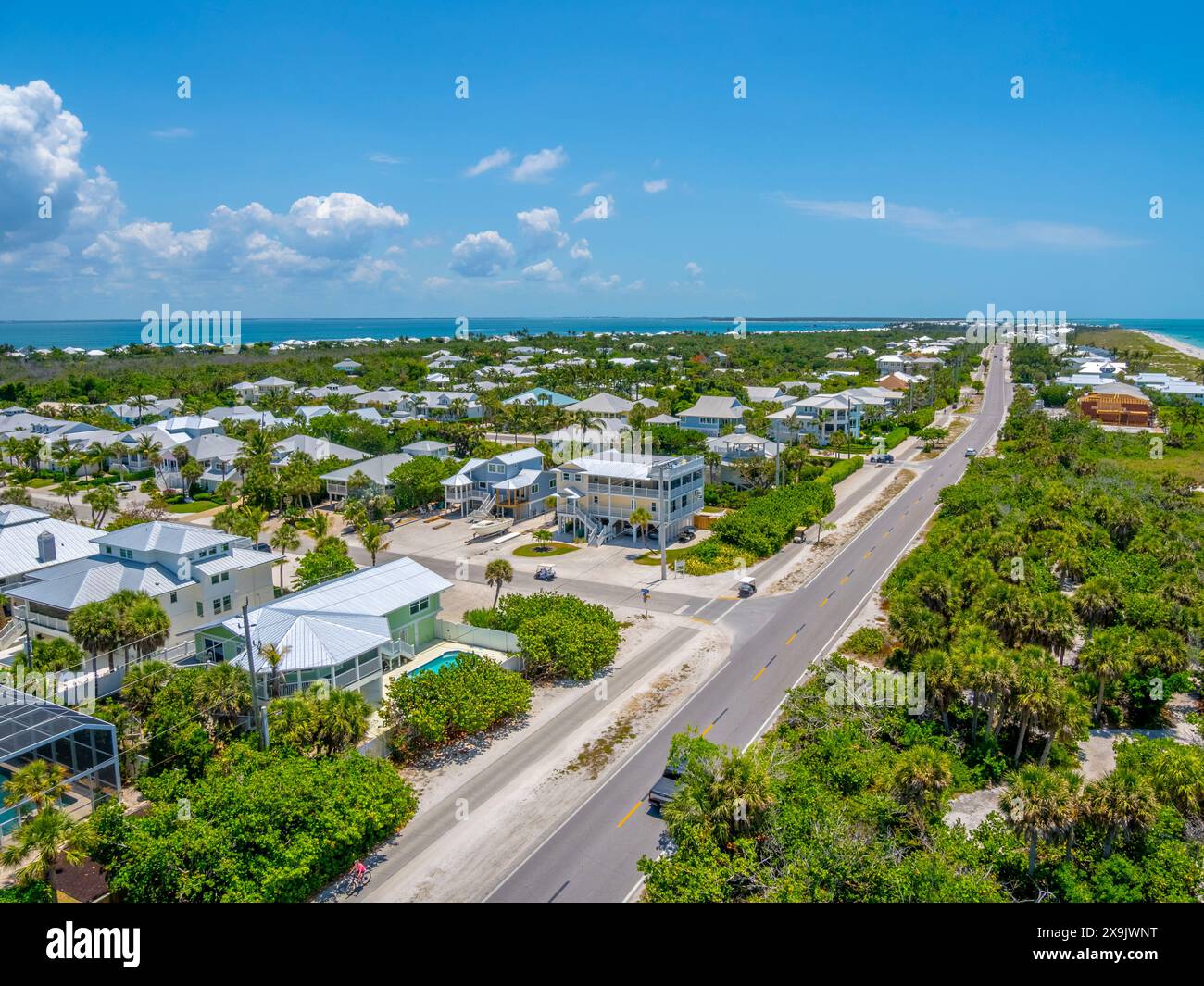 Gasparilla Island from the top of the Gasparilla Island Lighthouse in ...