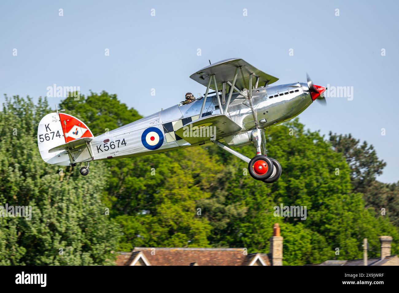 Historic Aircraft Collection - 1931 Hawker Fury Mk1, airborne at the ...
