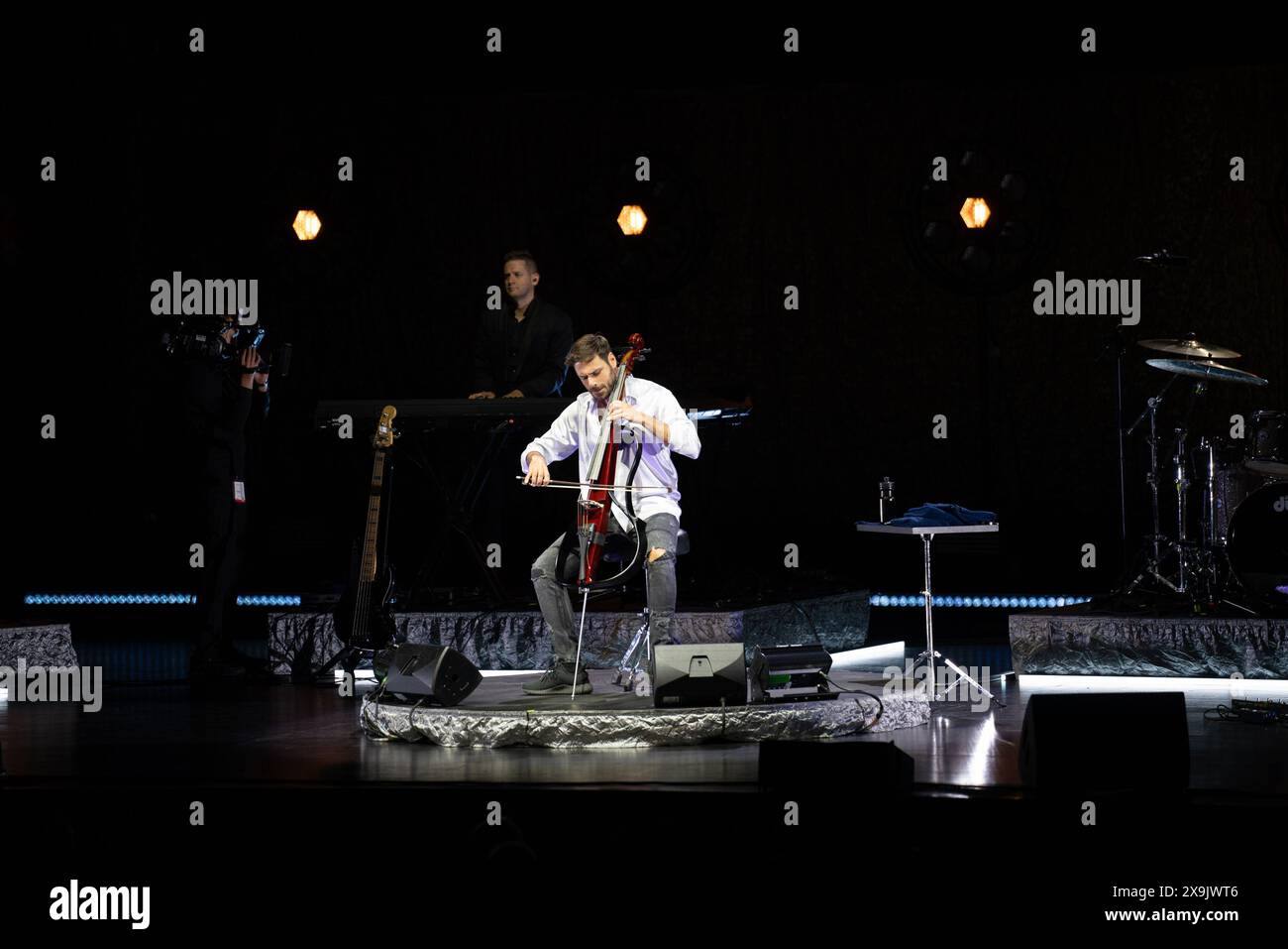 Hauser performs in Hollywood, Florida on May 31, 2024. The performance ...