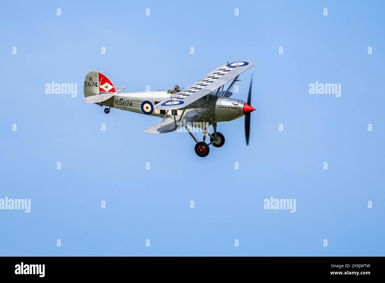 Historic Aircraft Collection - 1931 Hawker Fury Mk1, airborne at the ...