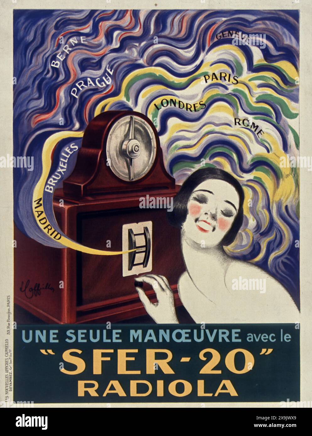 Vintage poster 1920s hi-res stock photography and images - Alamy