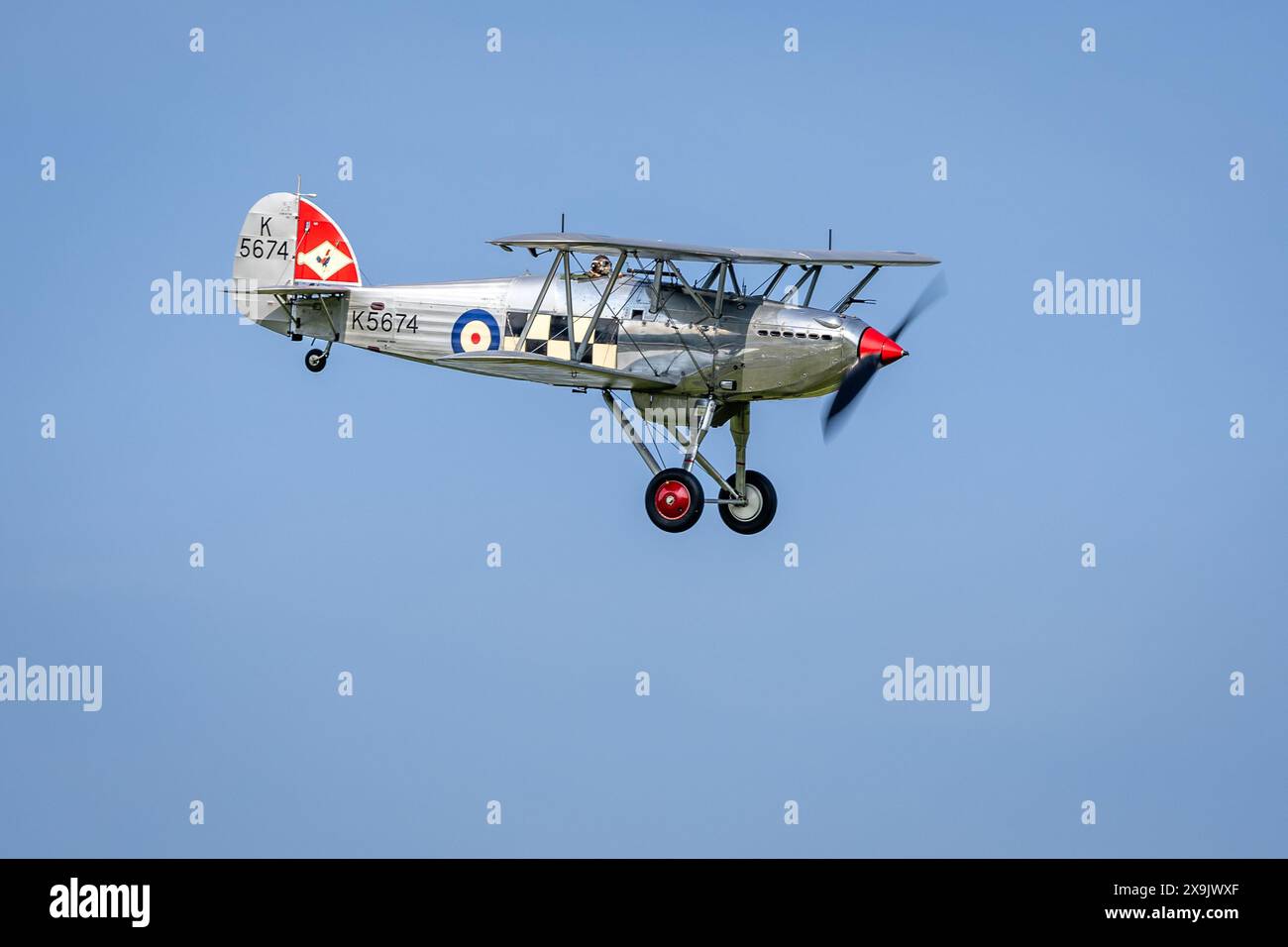 Historic Aircraft Collection - 1931 Hawker Fury Mk1, airborne at the ...