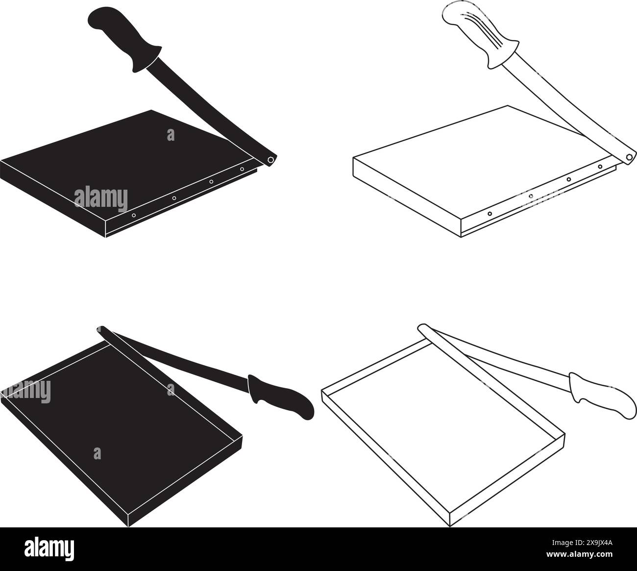 Paper cutting icon vector desiign template Stock Vector Image & Art - Alamy