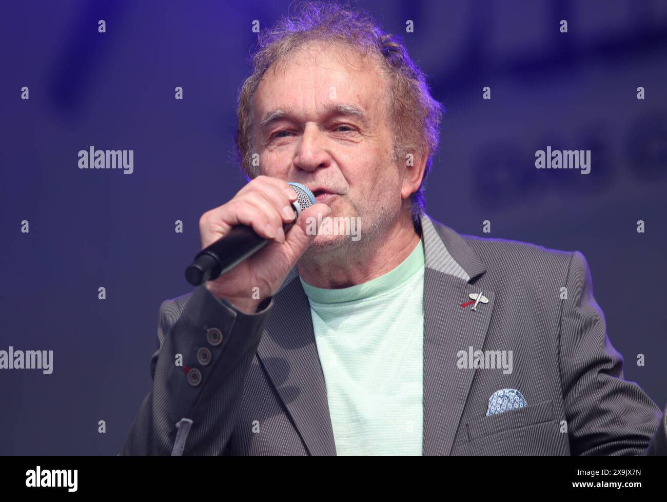 Schlagersänger Chris Wolff SchlagerOlymp 2024 am 01.06.2024 Zentraler ...