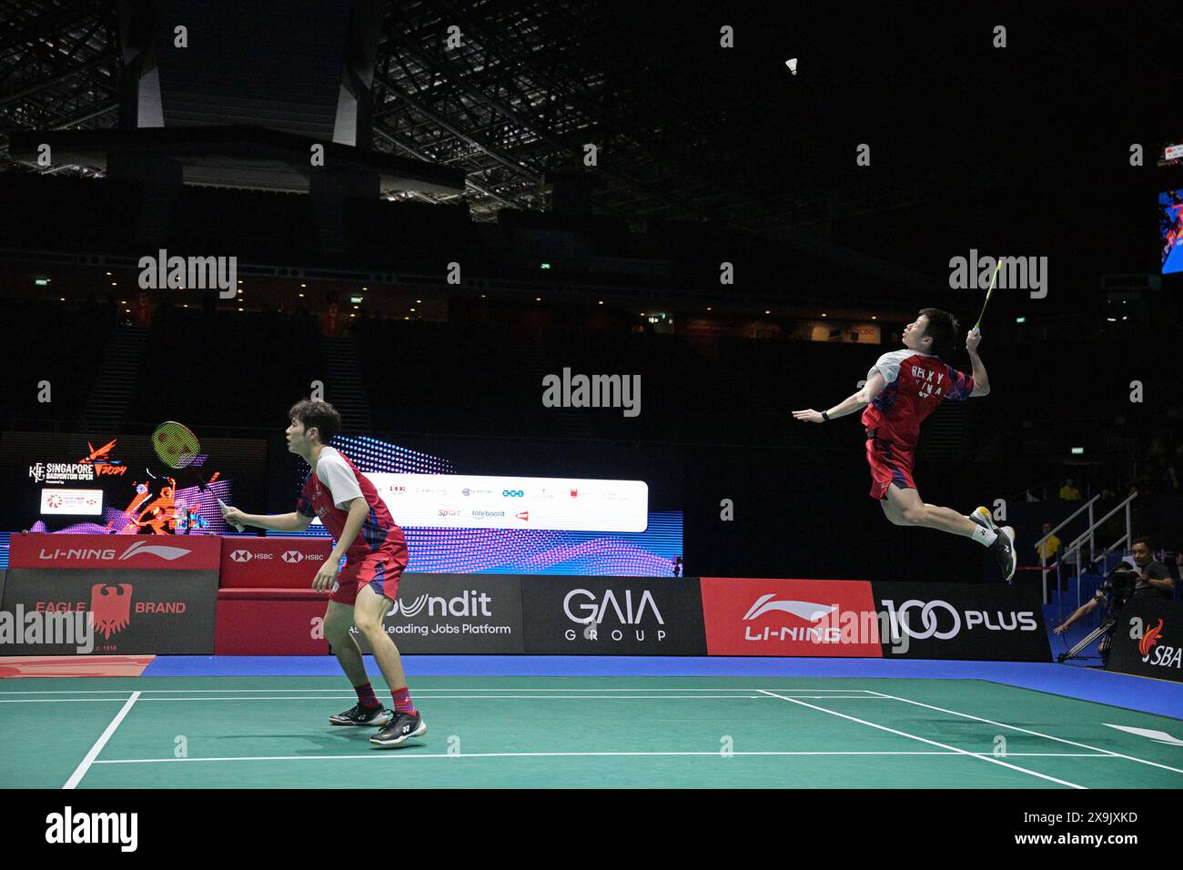 (240601) -- SINGAPORE, June 1, 2024 (Xinhua) -- He Jiting/Ren Xiangyu ...