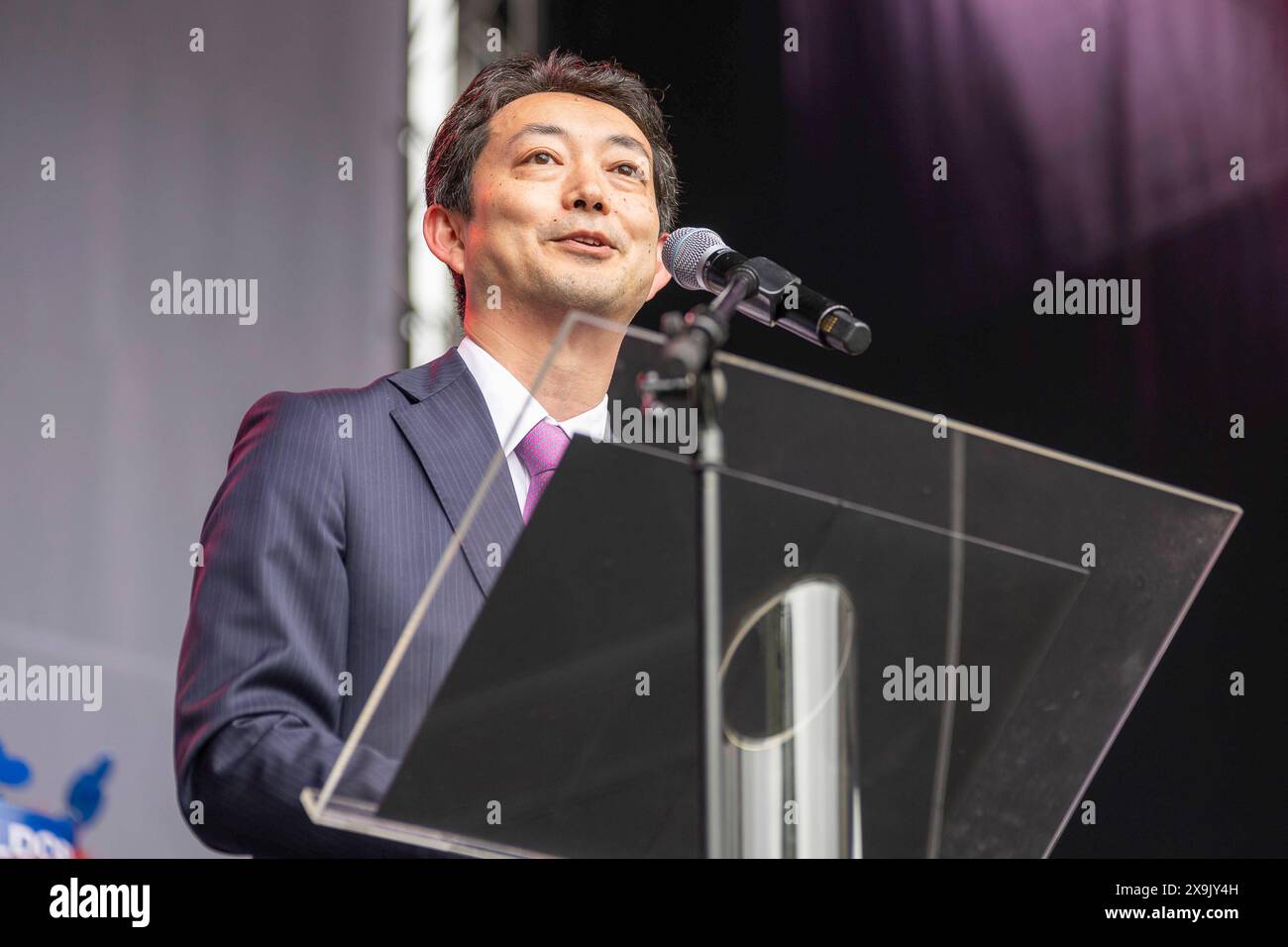 Japan-Tag in Duesseldorf vom 01.06. -02.06.24 Toshihito Kumagai ...