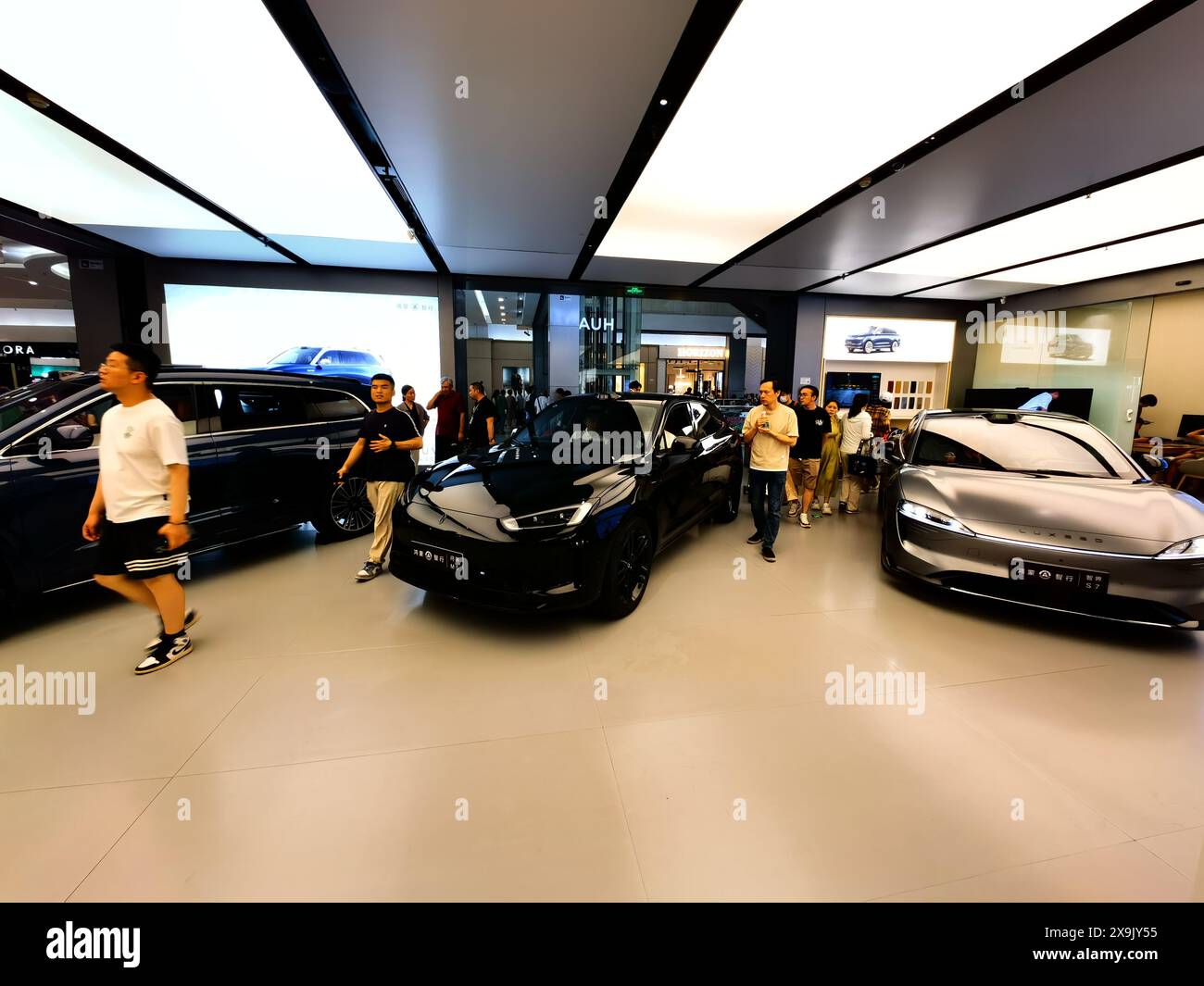 BEIJING, CHINA - JUNE 1, 2024 - Citizens experience a Huawei AITO new ...