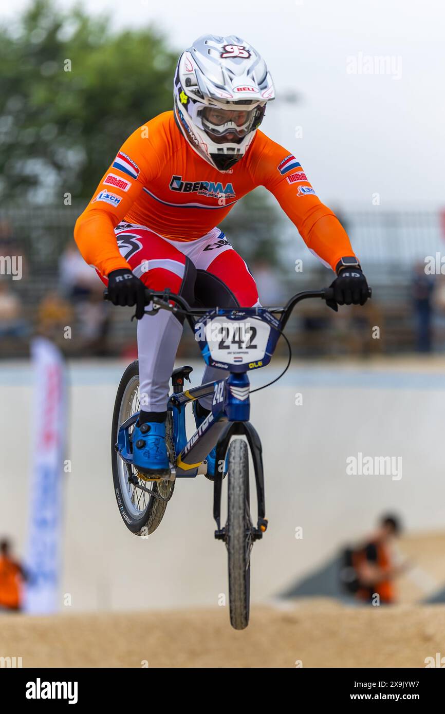 VERONA, ITALY - MAY 30: Jay Schippers of the Netherlands during ...