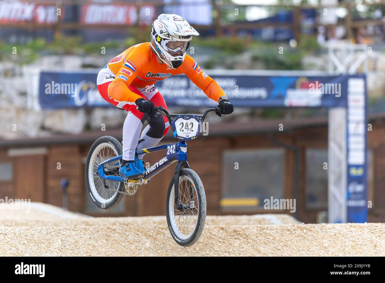 VERONA, ITALY - MAY 30: Jay Schippers of the Netherlands during ...
