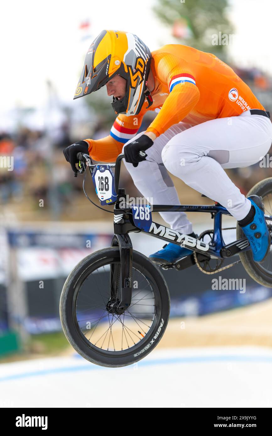 VERONA, ITALY - MAY 30: Ynze Oegema of the Netherlands during Previews ...