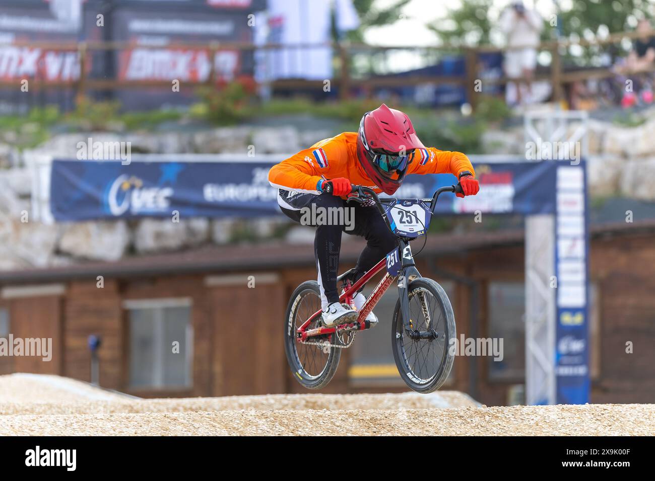 VERONA, ITALY - MAY 30: Elwin Remmerts of the Netherlands during ...