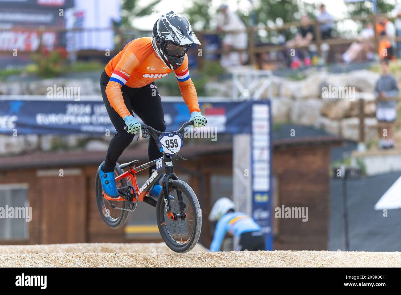 VERONA, ITALY - MAY 30: Mitchel Schotman of the Netherlands during ...