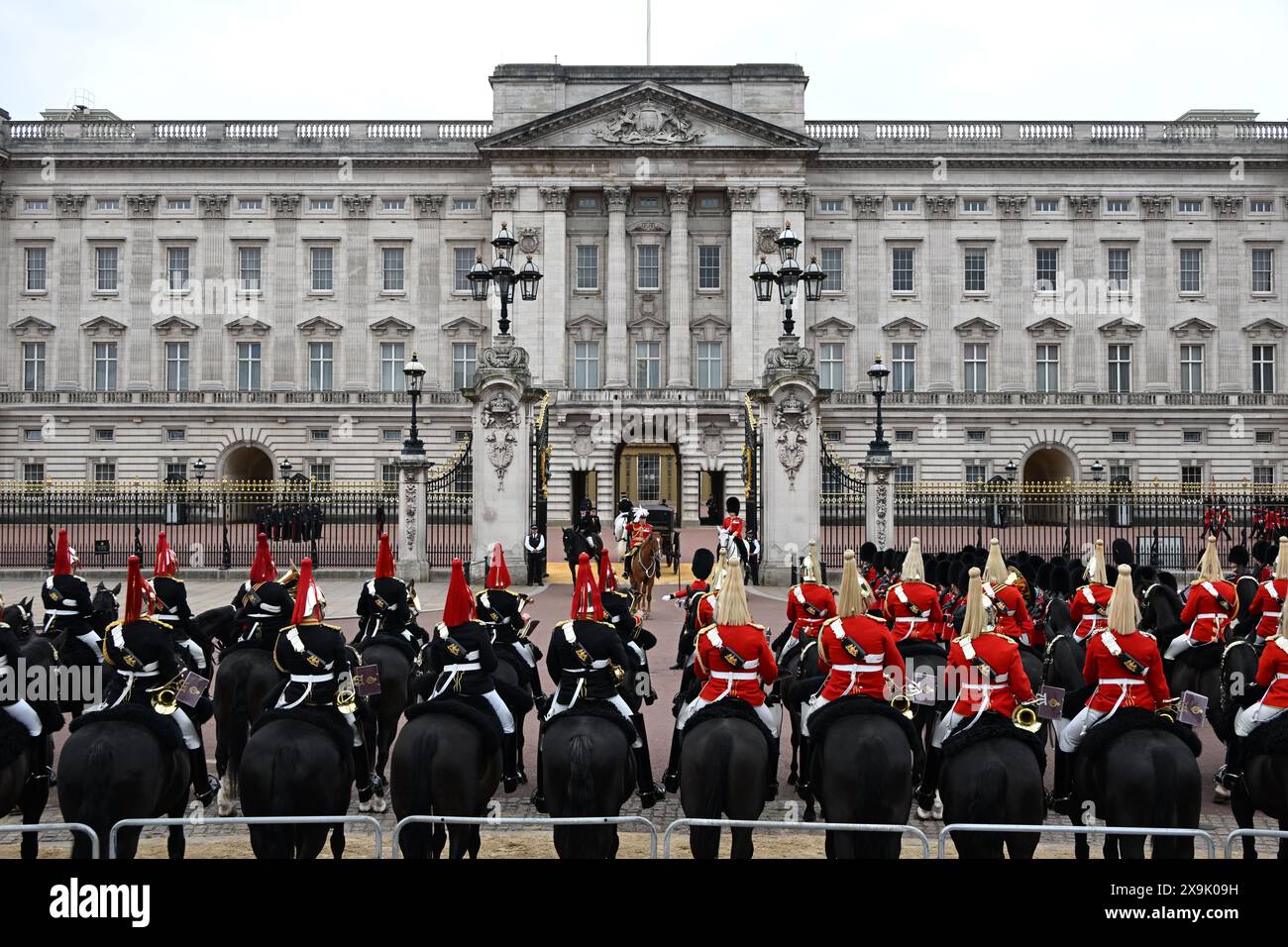 London, UK. 1st June, 2024. The Major General’s Review of the Trooping ...